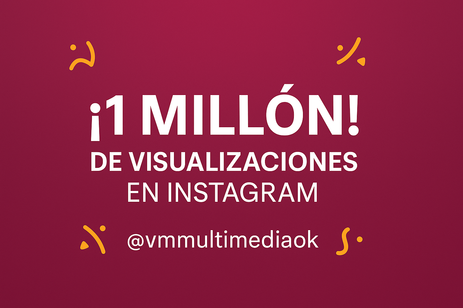 VM24 alcanzó 1 millón de visualizaciones en Instagram en los últimos 30 días - VM 24 Noticias